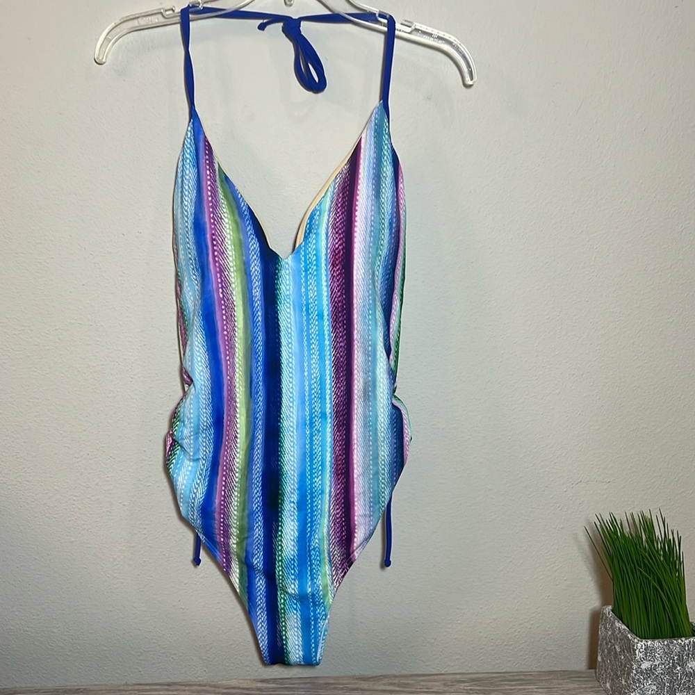 Swim Suits For All Plunge Aztec One Piece Swim Suit 12 - Gem